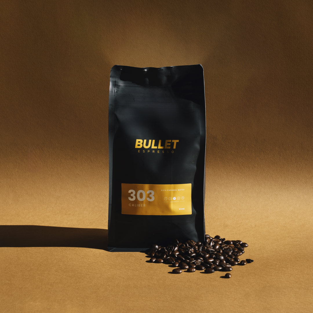 303 Caliber: The Sharpshooter | Medium-Dark Roast Coffee Beans | BULLET ...