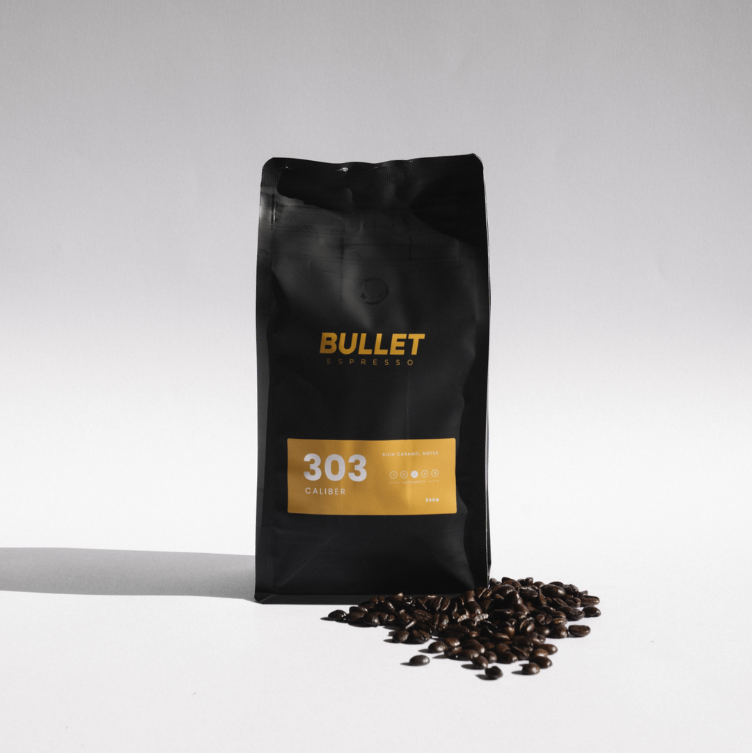 303 Caliber: The Sharpshooter | Medium-Dark Roast Coffee Beans | BULLET ...